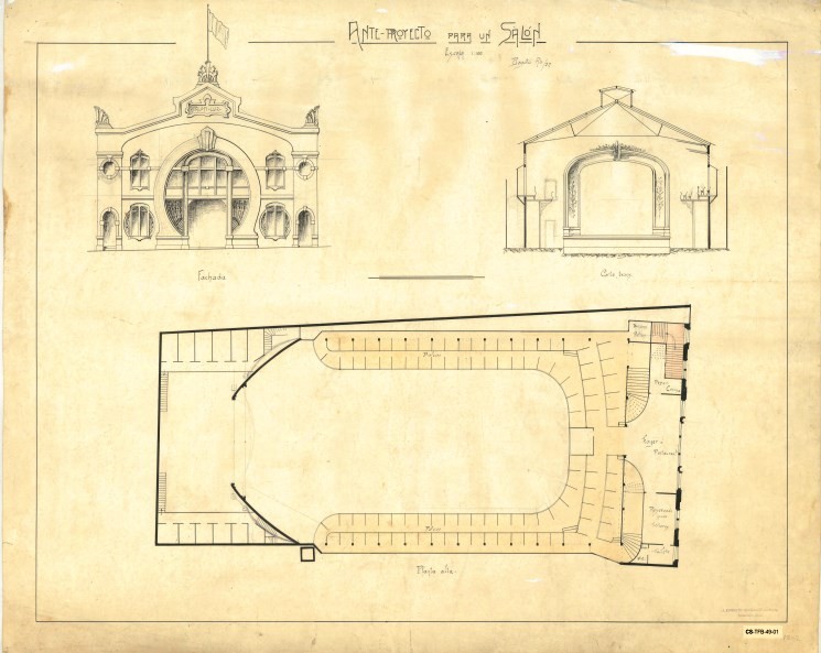 Registro del Archivo de Arquitectura de la antigua Compañía de Cemento ...