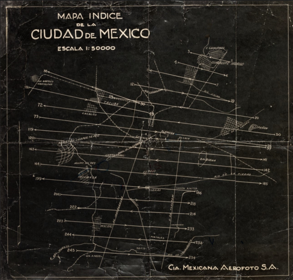 Mapa índice de la Ciudad de México: Documento de febrero